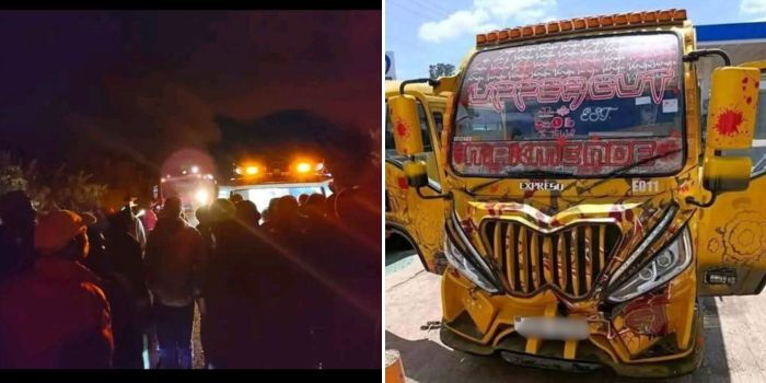 Kasarani's ‘Upper Cut’ Matatu Overturns in Nyeri, Trapping Passengers - Kenyans.co.ke
